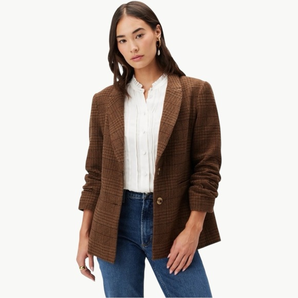 Amour Vert | Jackets & Coats | Nwt Amour Vert Tobie Single Breasted ...